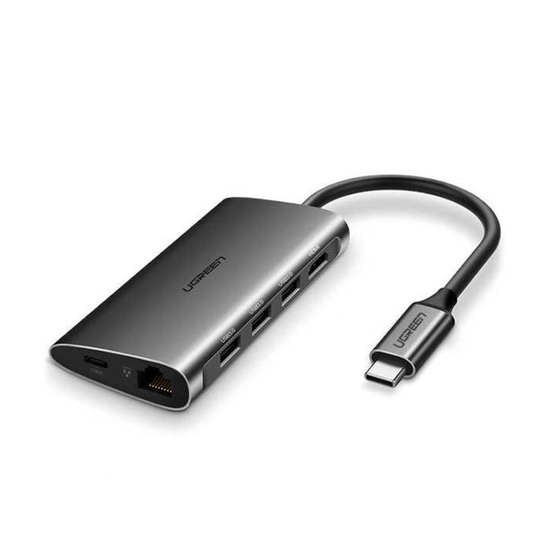 Jual Ugreen USB Type C LAN Adapter + HDMI + Card Reader + USB Hub [3 ...