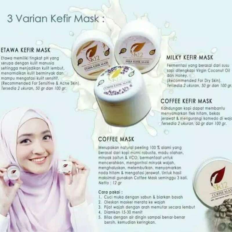 Kefir Mask Lengkap Harga Terbaru Maret 2024 | Blibli