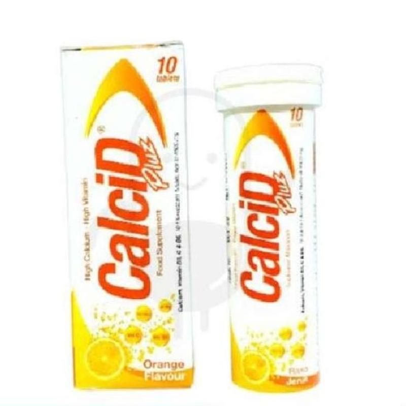Jual Calcid Pluz Effervescent Rasa Jeruk Tube 10 Tablet Di Seller ...