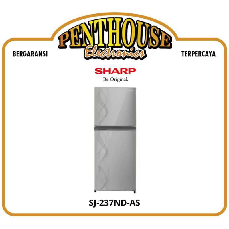 Jual Sharp Kulkas 2 Pintu SJ-237ND-AS / SJ 237 / SJ237 Silver di Seller ...