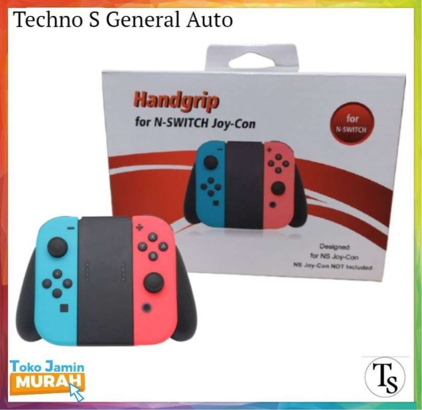 Promo Handgrip controller joy con Nintendo Switch / Hand grip joycon ...