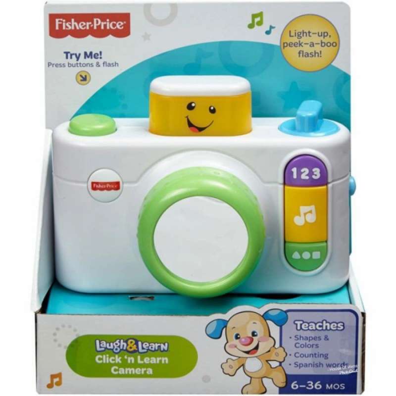 Jual FISHER PRICE CLICK AND LEARN CAMERA ORIGINAL di Seller Dayyana One ...