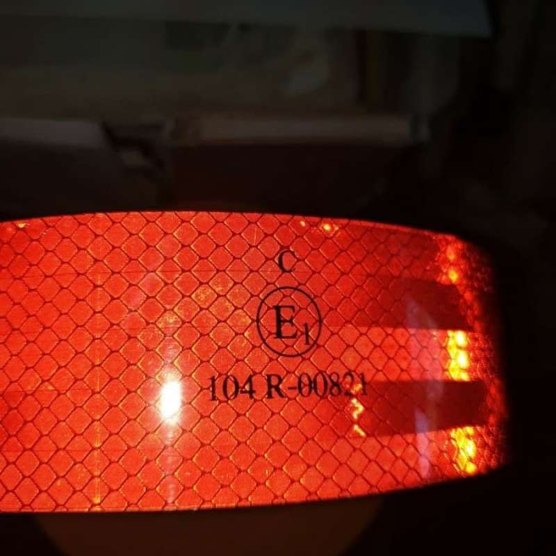 Jual Stiker Sticker 3m Reflektif Reflektor Mobil Box Truk Dishub Kir ...