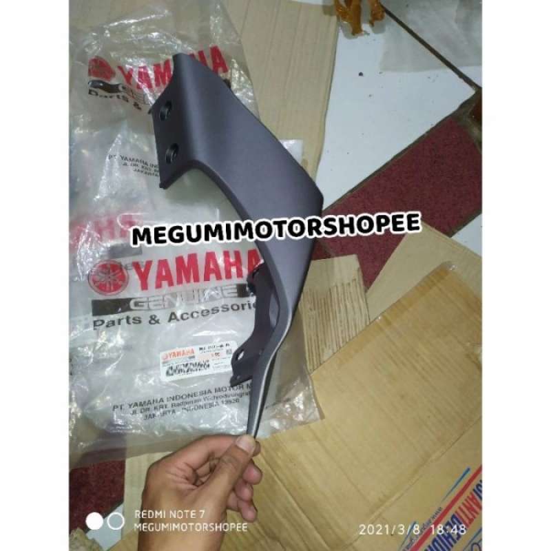Jual COVER BODY BELAKANG KIRI YAMAHA R15 VVA V3 ABU ABU ORIGINAL di ...