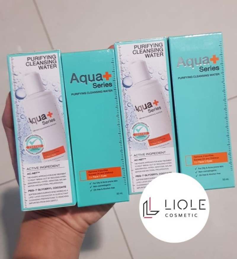 Jual Aqua+ Series Purifying Cleansing Water 50ML di Seller Alfa Healthy ...