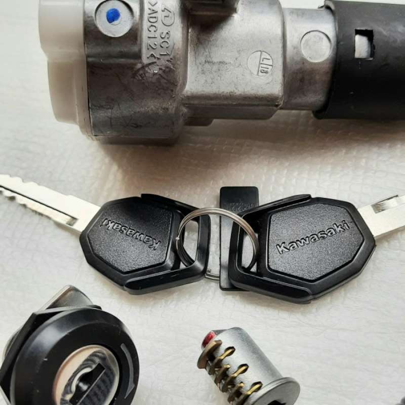 Jual Kunci Kontak Key Set Kawasaki Klx 230 Original Di Seller ...