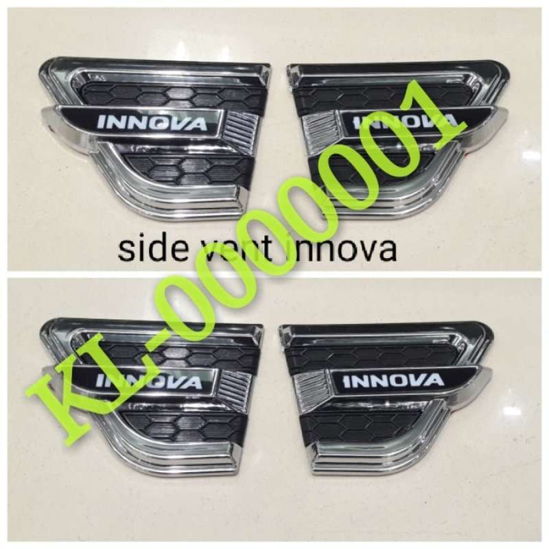 Jual SIDE AIR FLOW/SIDE VENT TOYOTA INNOVA/VARIASI PINTU SAMPING INNOVA ...