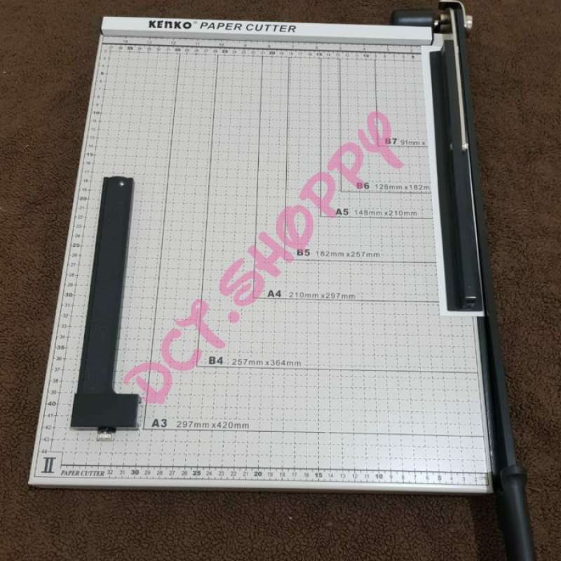 Promo Kenko Paper Cutter/Mesin/Alat Plat Pemotong Kertas Foto Copy ...