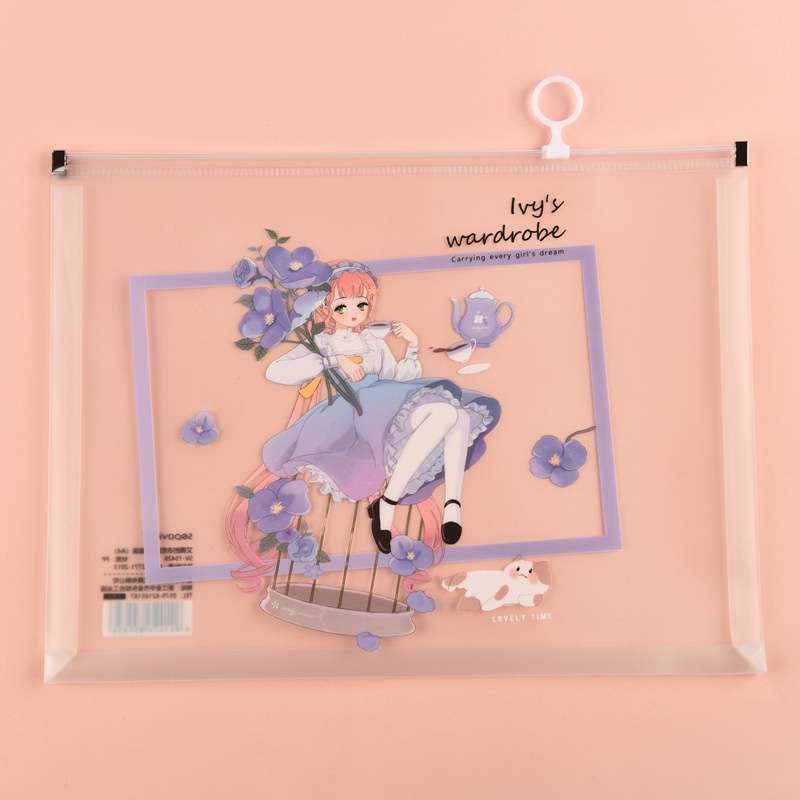 Promo Map Folder Plastik Zipper Lock / Expanding File Princess Anime ... Promo Map Folder Plastik Zipper Lock / Expanding File Princess Anime ...