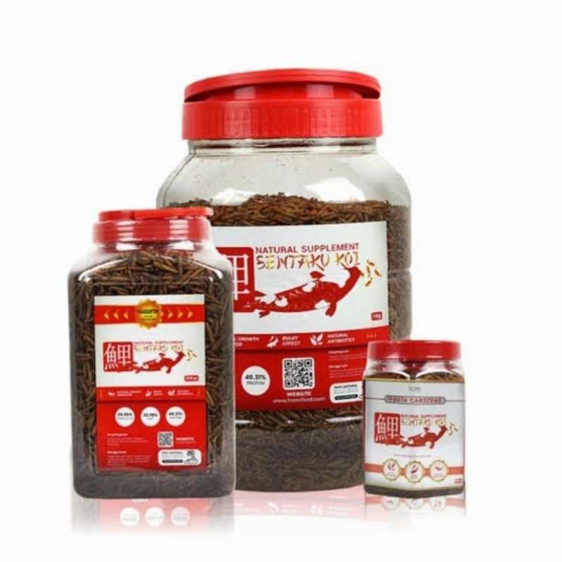 Jual Maggot Nusantara Kering Bsf 1 Kg Suplemen Makanan Koi Ikan 1kg Di ...