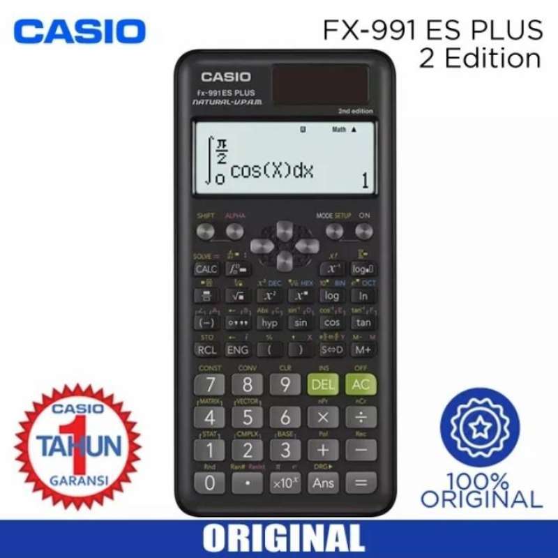 Jual Casio Calculator FX 991 es plus 2 di Seller TOKO MIN ELEKTRONIK ...