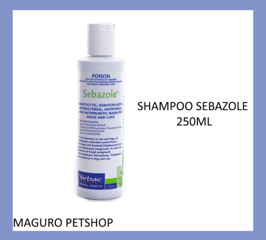 Jual Virbac Sebazole Shampo Anti Jamur Dog & Cat 250ml di Seller ...