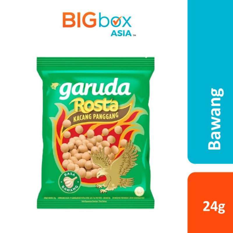 Jual Garuda Rosta Kacang Panggang Rasa Bawang 24g di Seller Paper Duck ...
