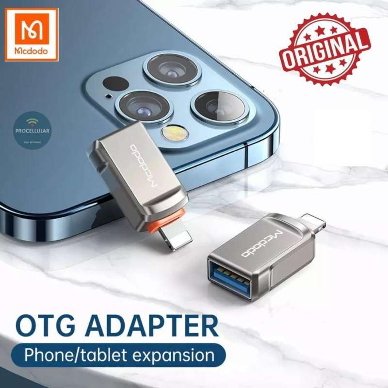 Jual Mcdodo OTG iPhone iPad USB-A 3.0 Adapter Converter Lightning OT ...