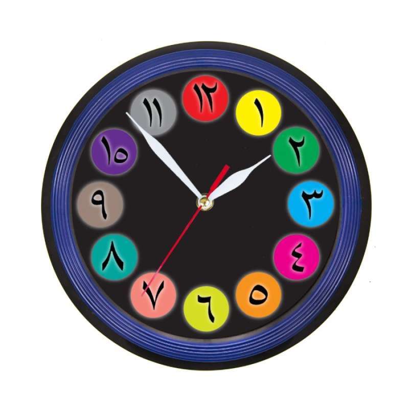 Jual Jam Dinding 28 cm Angka Arab Colourful di Seller Briellee_shop ...