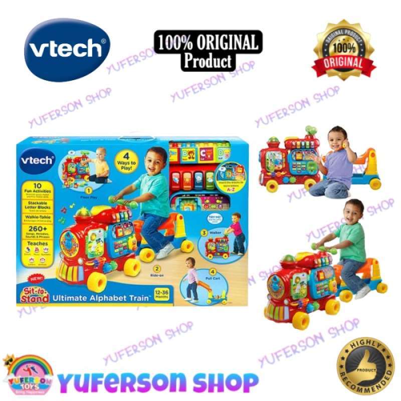 Jual VTECH BABY PUSH AND RIDE ALPHABET TRAIN di Seller Flakes Store ...