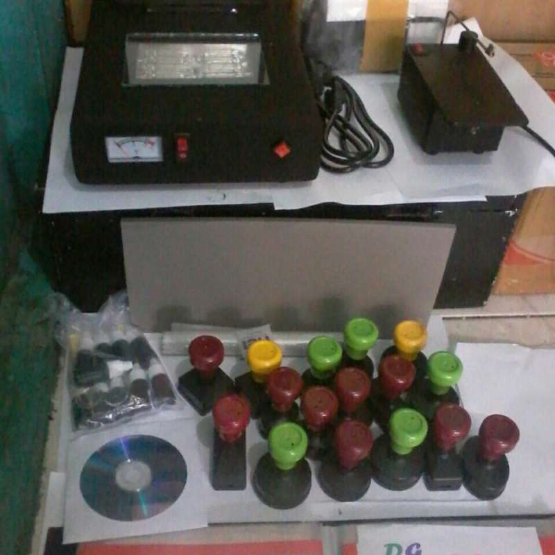Jual Paket Mesin Stempel Warna Jumbo 4 Lampu (komplit) Di Seller Tokoberkatsejati ...