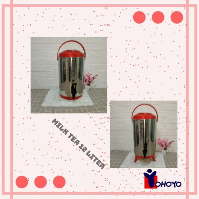 Promo Milk Tea Bucket Water 12 Liter - Dispenser Minuman Serbaguna 12 ...