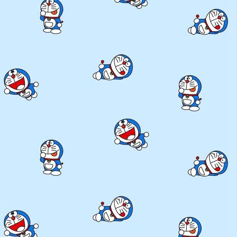 Jual Oem Motif Doraemon Wallpaper Dinding [10m X 45cm] Di Seller Cahaya ...