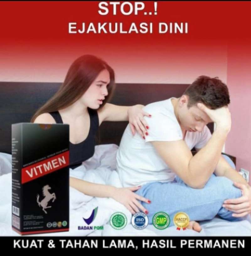 Jual VITMEN ORIGINAL (5 Sachet) Obat Herbal Kuat Stamina Tenaga Pria & Tahan Lama di Seller Obat ...