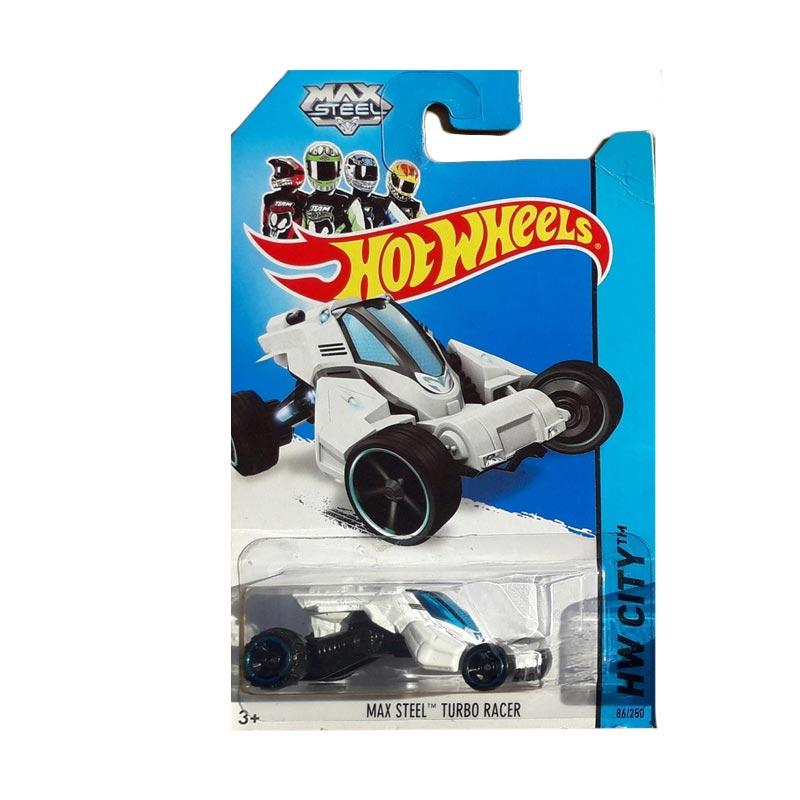 Jual Hot Wheels Max Steel Turbo Racer 2014 Die Cast - Putih di Seller ...