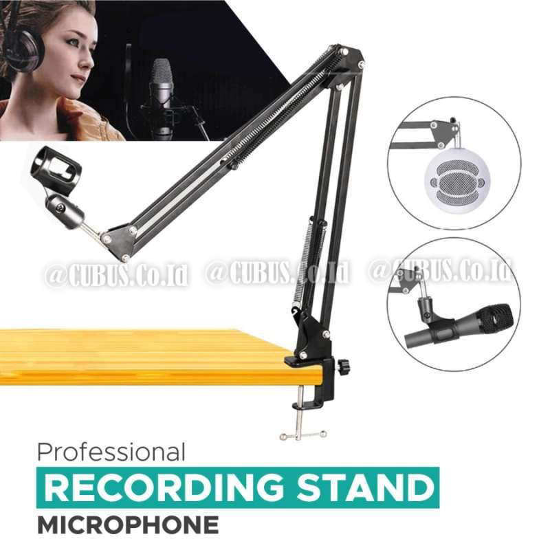 Jual COSTA Stand Mic Meja Klip / Boom Arm Overhead Microphone ...