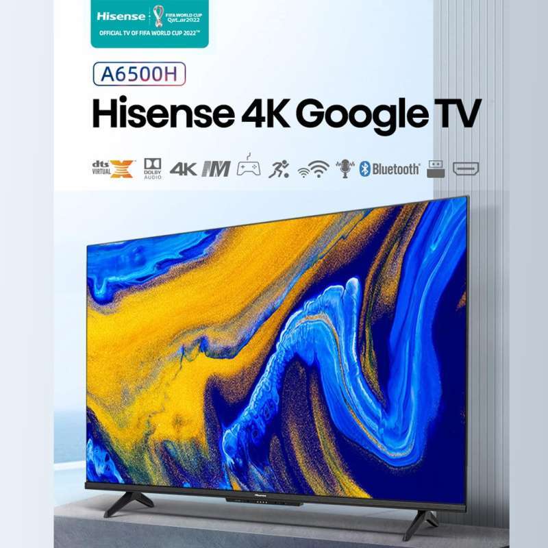 Promo Hisense 50 Inch 4k Uhd Google Tv-hands Free Voice Control-dual Band Wifi-dolby Vision ...