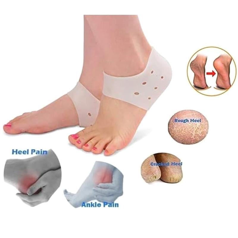 Promo Oem Silicone Soft Foot Gel Heels Pad Insole Ankle Sleeve Anti ...