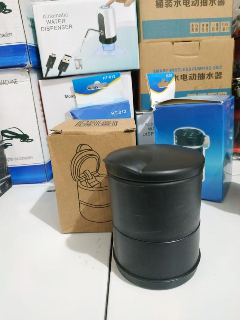 Jual Asbak rokok mobil dengan LED dengan tutup asbak Mobil 4sb (hitam ...