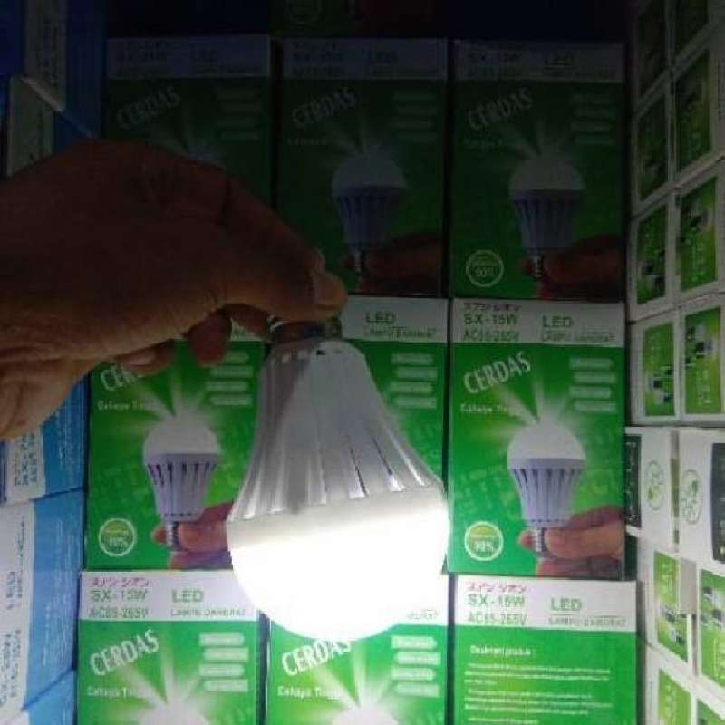 Jual Bohlam Lampu Emergency Cerdas Sx Watt Bohlam Mati Lampu Nyala Di Seller Haretoko Duri