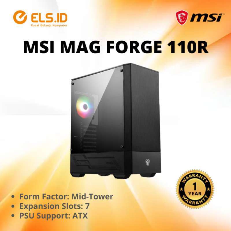 Promo MSI MAG Forge 110R Casing PC Diskon 8% di Seller ELS Computer Official Store - ELS ...