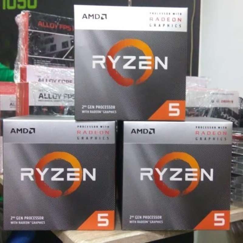 Jual AMD Ryzen 5 3400G BOX Socket AM4 - With AMD Radeon RX Vega 11 ...