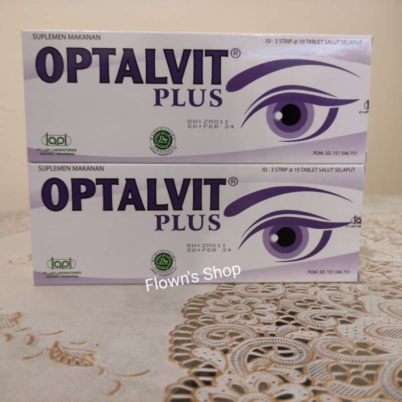 Jual Promo Of The Year Optalvit Plus Tablet Per Box Vitamin Mata Promo ...