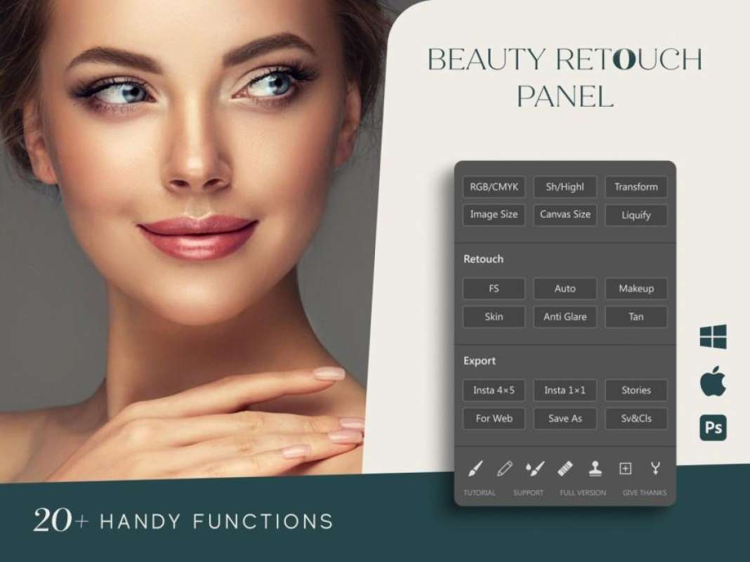 Jual Beauty Retouch Panel â Plugin for Photoshop [Win & Mac] di Seller ...
