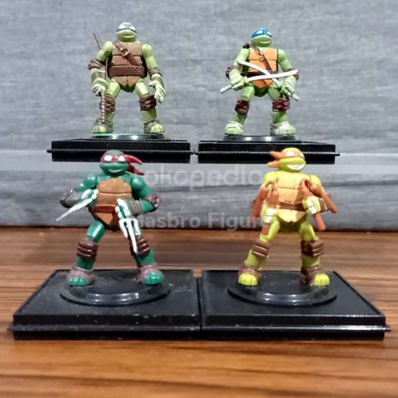 Jual Action Figure Njnja Turtle Tmnt Kura Kura Ninja Set isi 4 di ...
