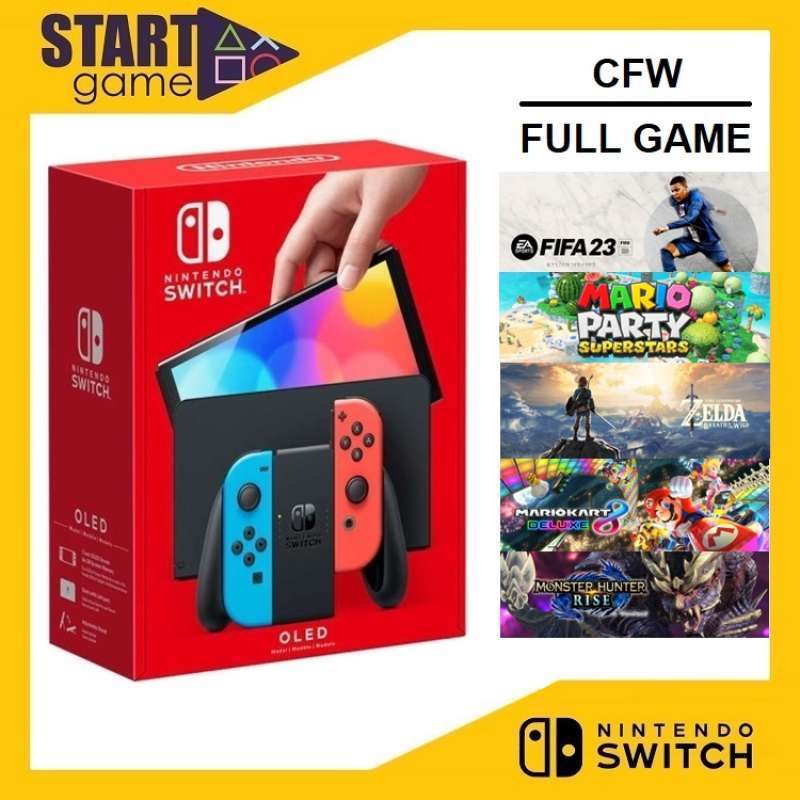 Promo Nintendo Switch OLED CFW 256GB FULL GAME Diskon 4% di Seller ...