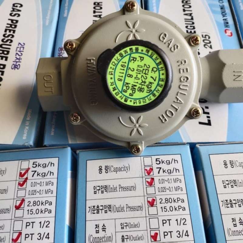 Jual regulator hwayoung 7kg TERJAMIN di Seller SNJ Sentra Group ...
