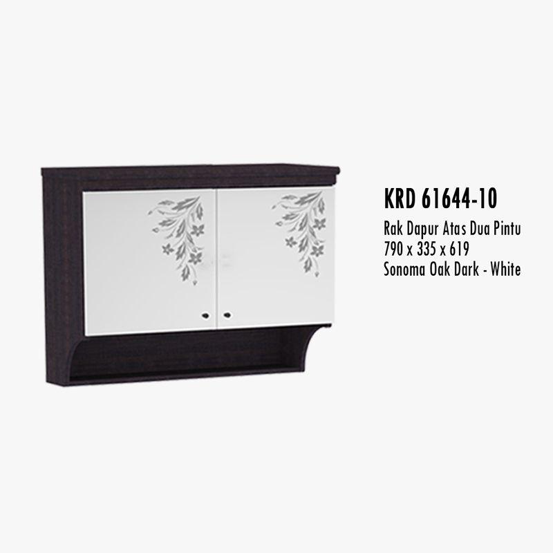 Jual Best Furniture Kitchen Set Rak Dapur Rak Bumbu 2 Pintu Atas di ...