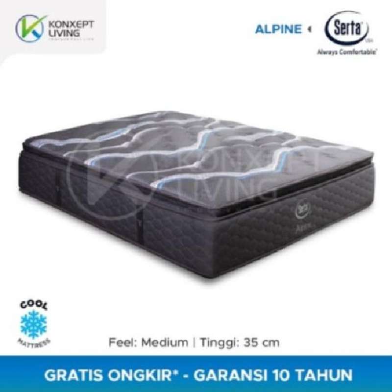 Jual Kasur Springbed Serta Alpine - Hanya Kasur - 200x200 di Seller ...