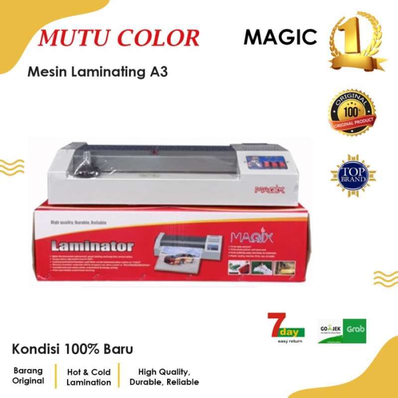 Jual Mesin Laminating A3 / Alat Laminator Laminasi Magix Di Seller ...