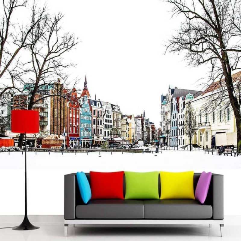 Promo Wallpaper animasi gedung 3d Diskon 5% di Seller SANDAL CIKO STORE ...