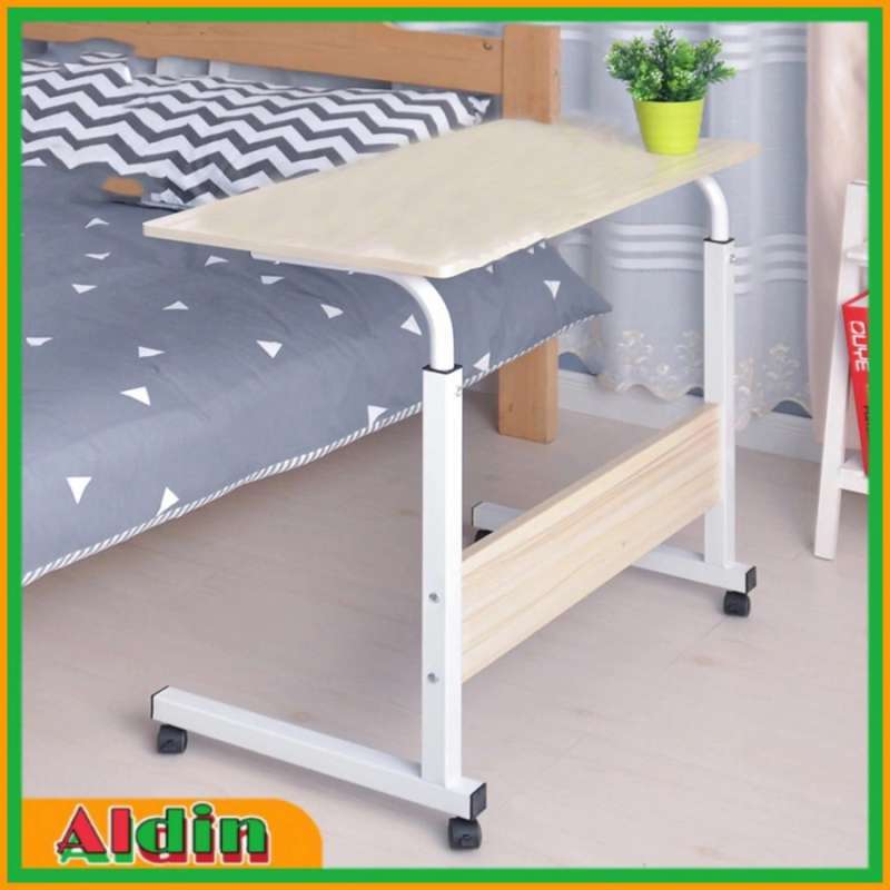 Jual Meja Laptop Lipat Adjustable Portable Rotate Laptop Desk - - Dark ...