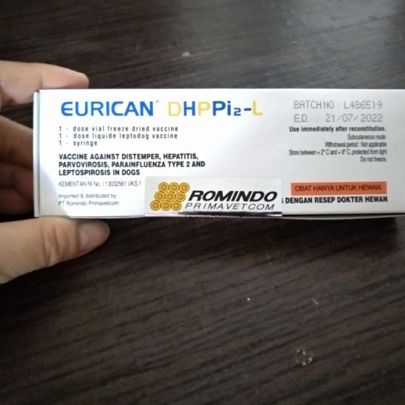 Promo Vaksin Eurican 6/ E6 Obat Untuk Anjing Diskon 17% Di Seller ...