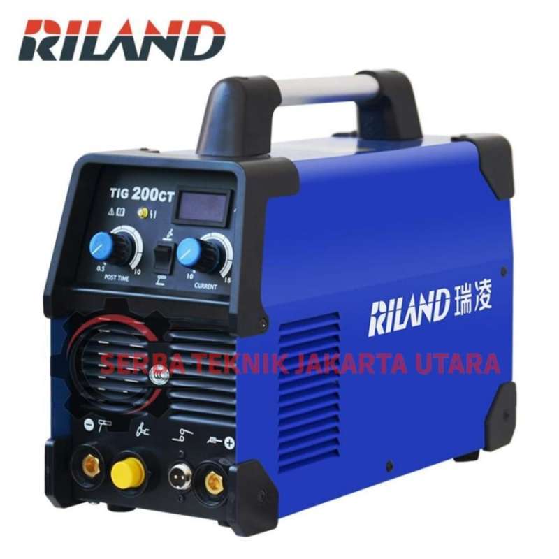 Jual Mesin Las Argon Tig Riland Pro Tig200ct / Travo Las Inverter 200a ...