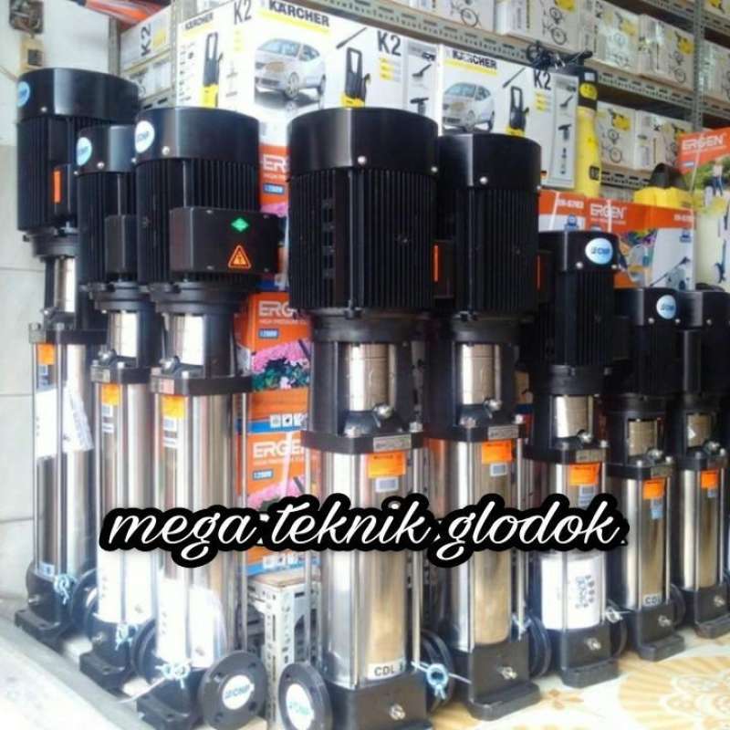 Jual Mesin Pompa Vertical CNP CDLF 16-6 5.5kw 7.5hp 3phase Pompa Air CNP di Seller Mega Tehnik ...