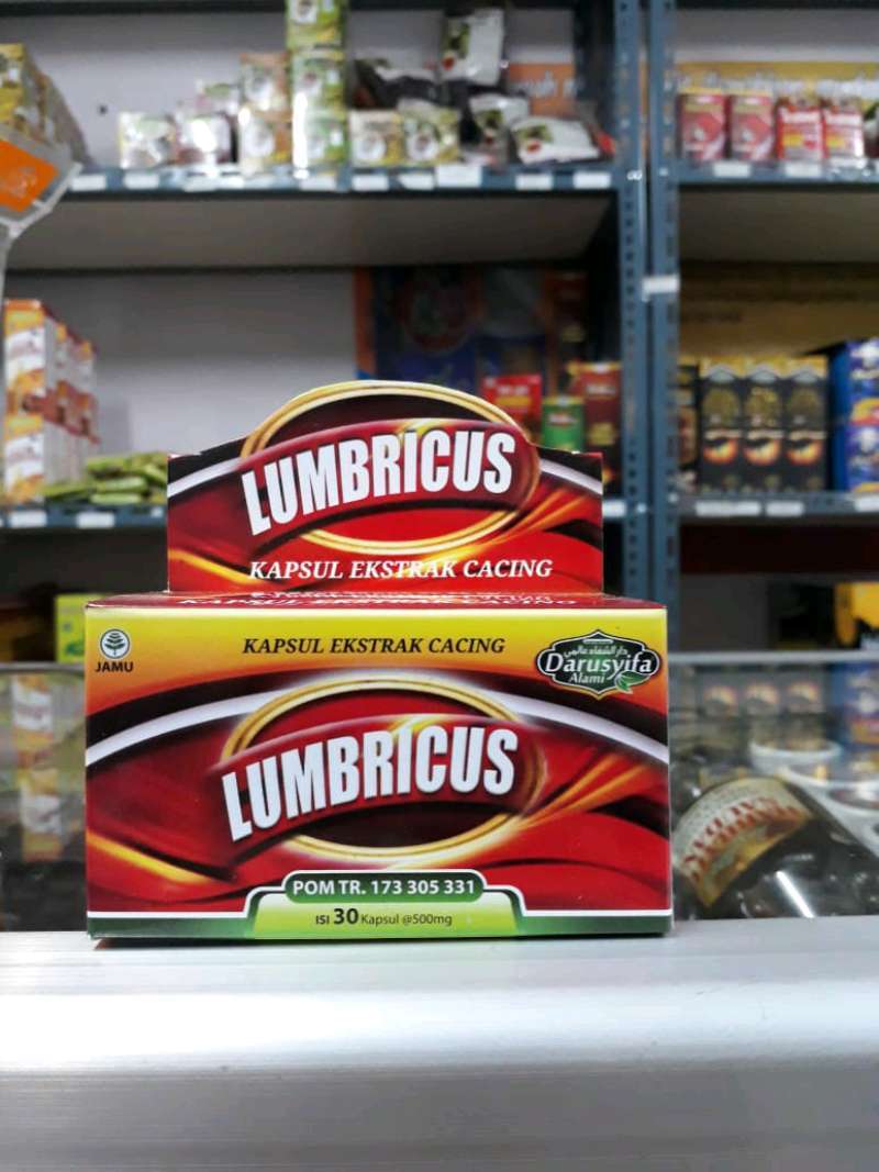 Jual Kapsul Extrak Cacing LUMBRICUS/LUMBRIMINFIT Original di Seller AL ...