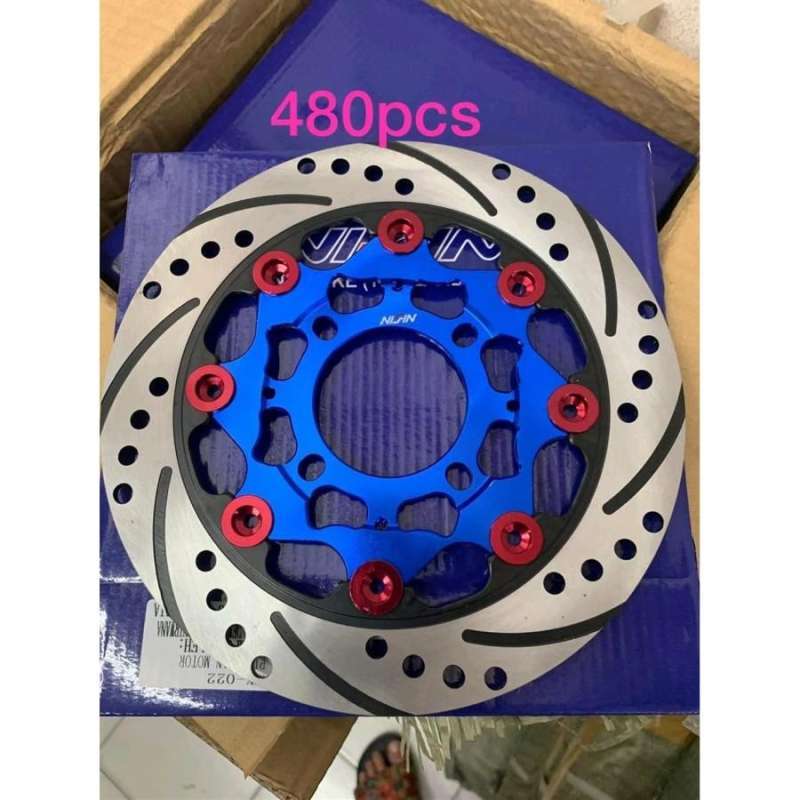 Jual Disk Disc Piringan Cakram Depan Nissin 220 Mm Floating Warna Mio ...