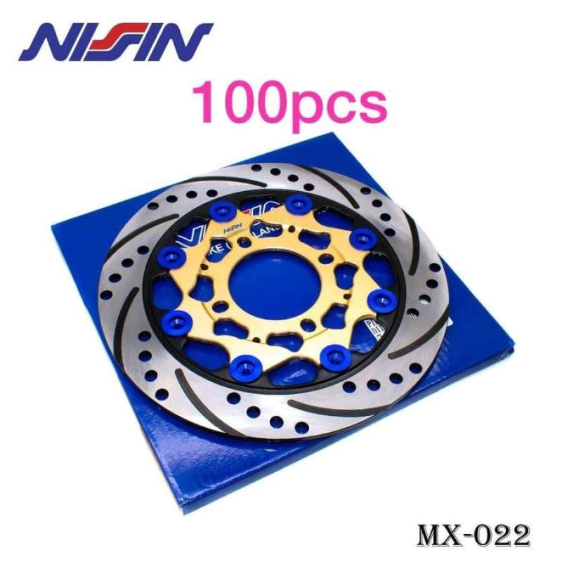 Jual Disk Disc Piringan Cakram Depan Nissin 220 Mm Floating Warna Mio ...