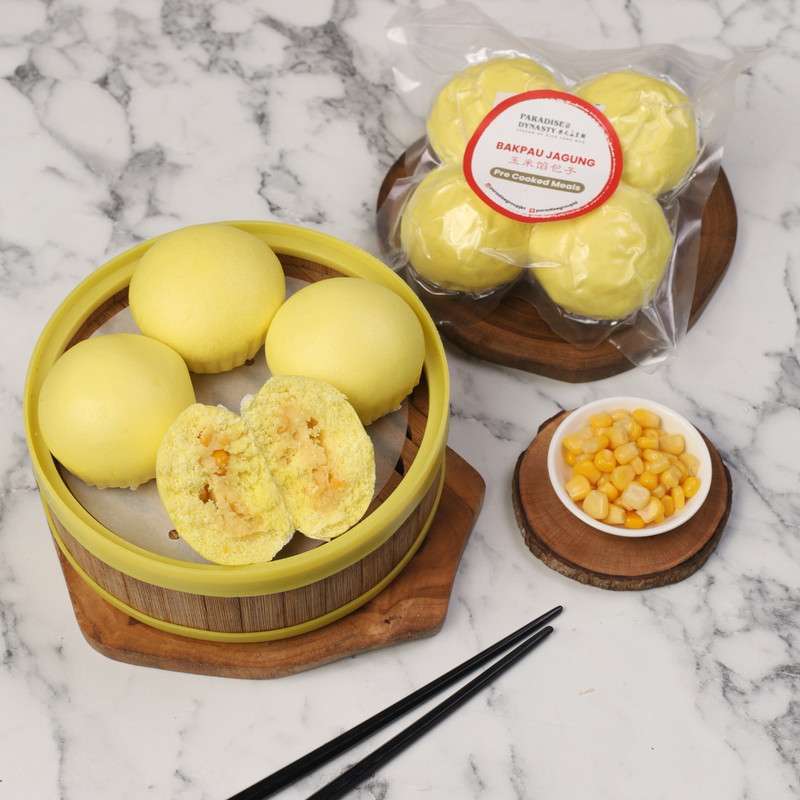 Jual Boga Kitchen Dim Sum Bakpau Jagung Premium Quality Makanan Beku [4 ...