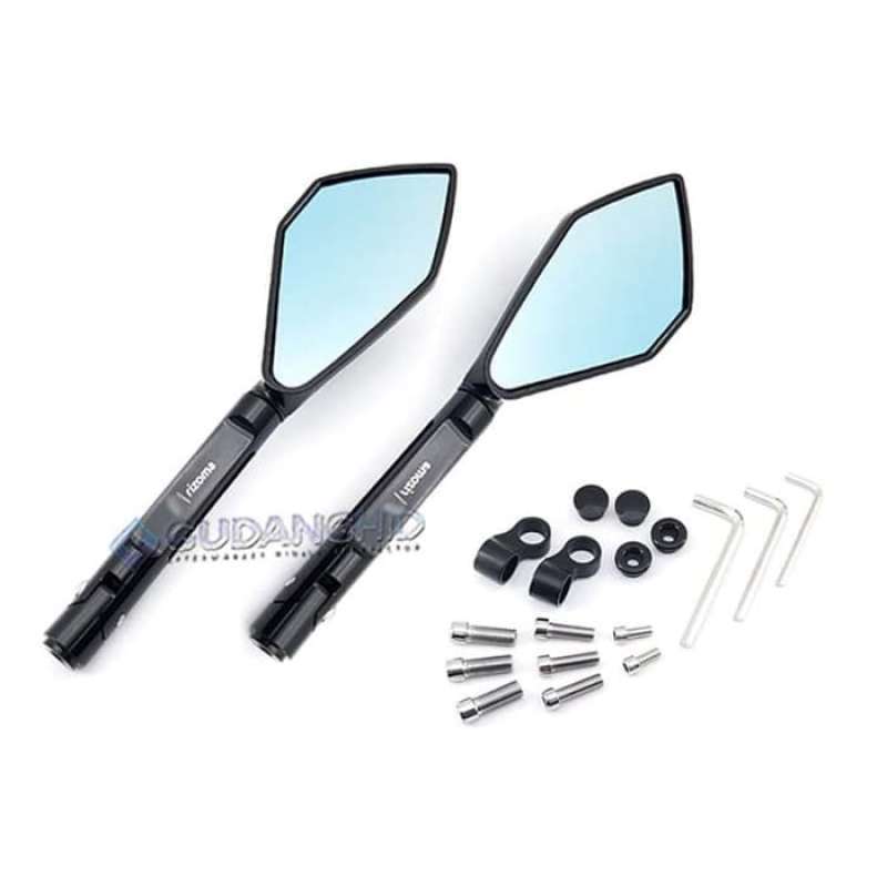 Jual Spion Tomok Rizoma Segi 3 Full Cnc Aluminum Kaca Biru Tangkai ...